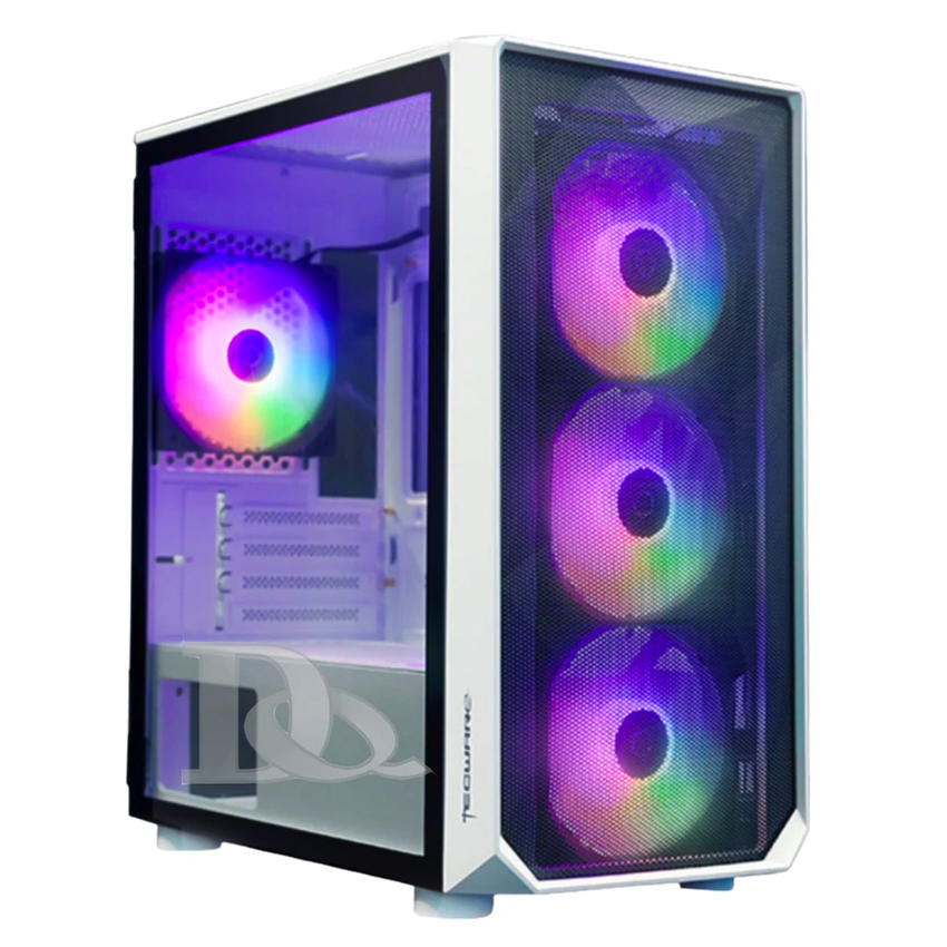 Vỏ case Techware Forge M – White (no fan) – M-ATX